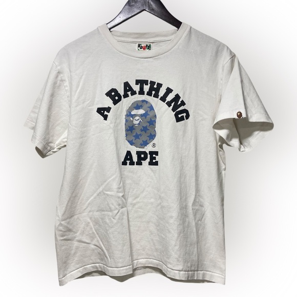 Bape | Shirts | Bape A Bathing Ape Abc Grey Camo T Shirt Adult Size ...